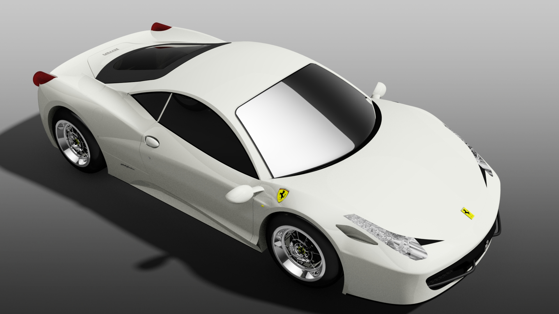 Ferrari 458 italia Concept Modelng by Ashish Yadav at Coroflot.com