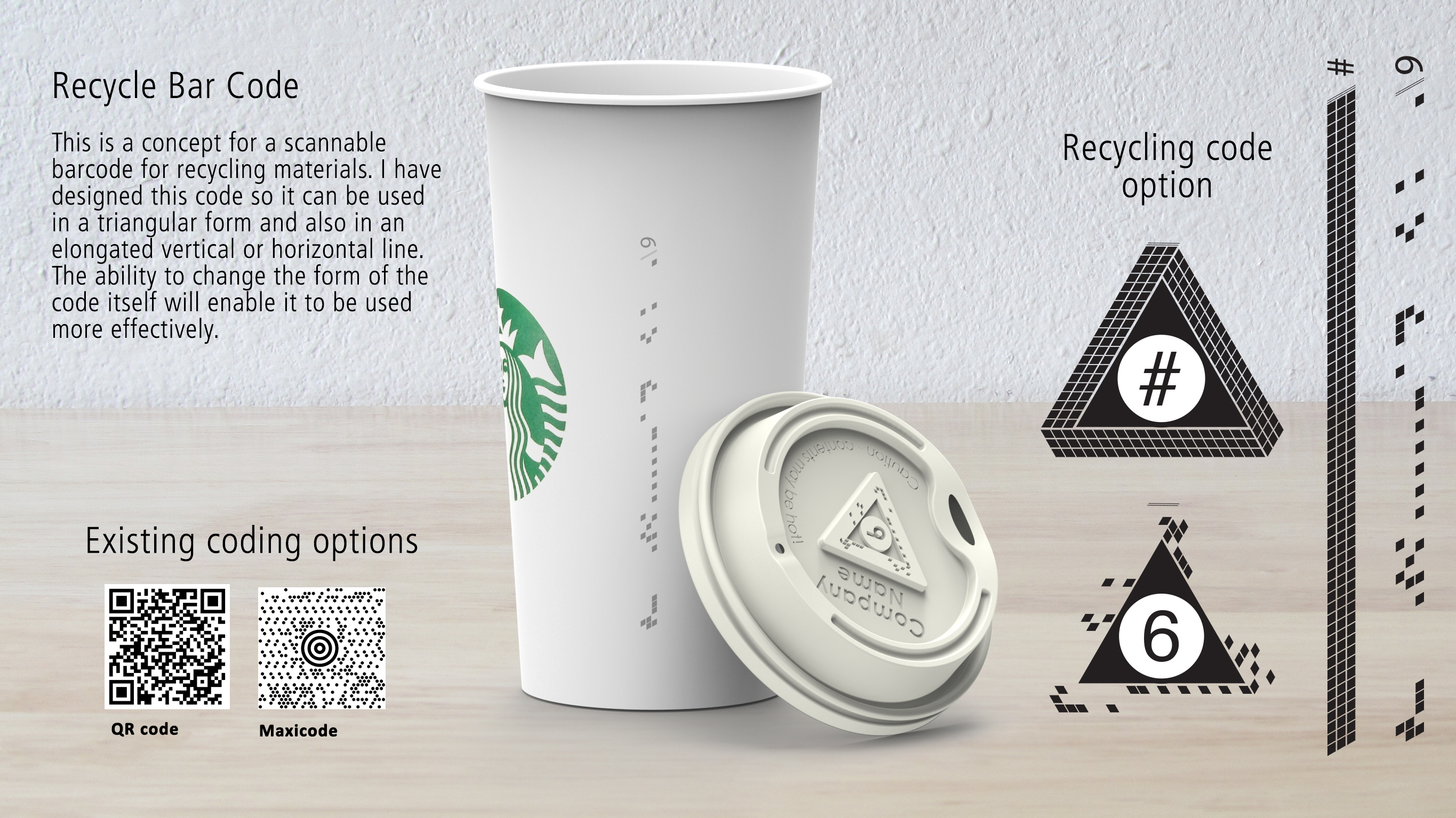 Recycle Barcode by John Gates at Coroflot.com