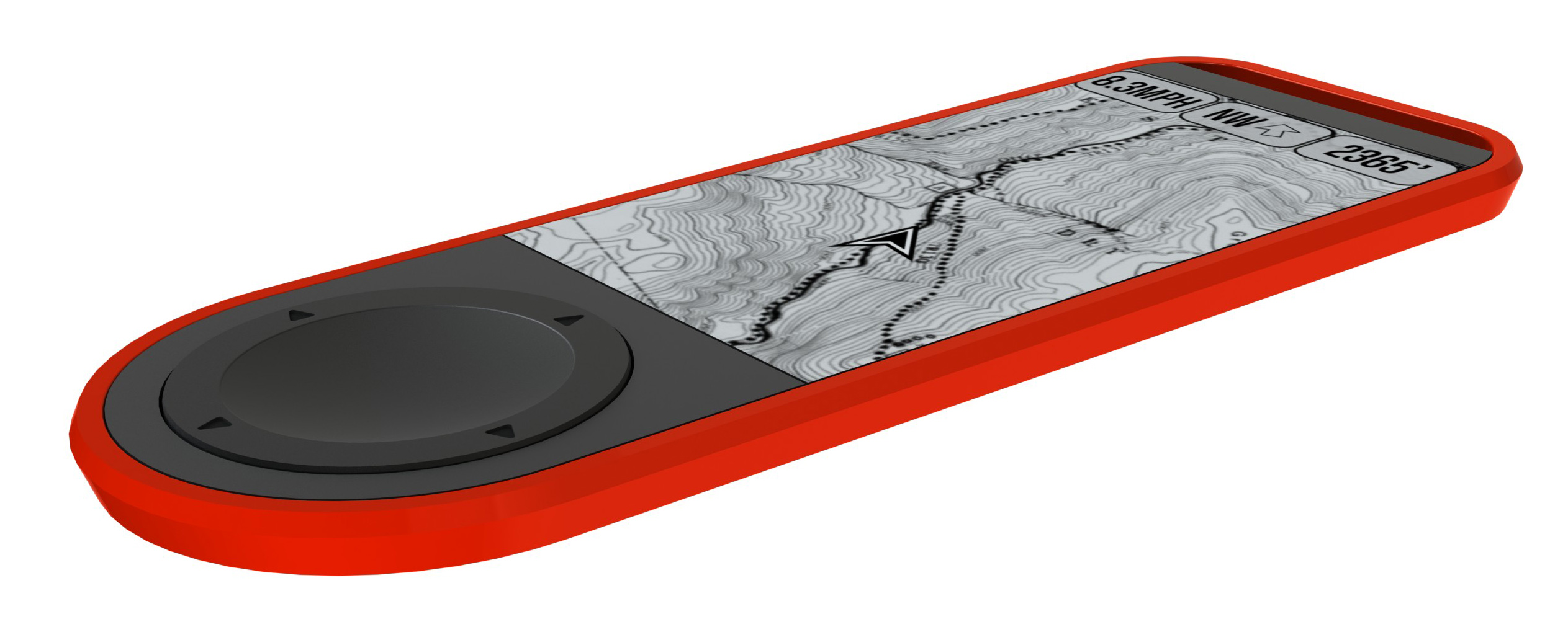 E-Ink Portable GPS by Christopher Helman at Coroflot.com