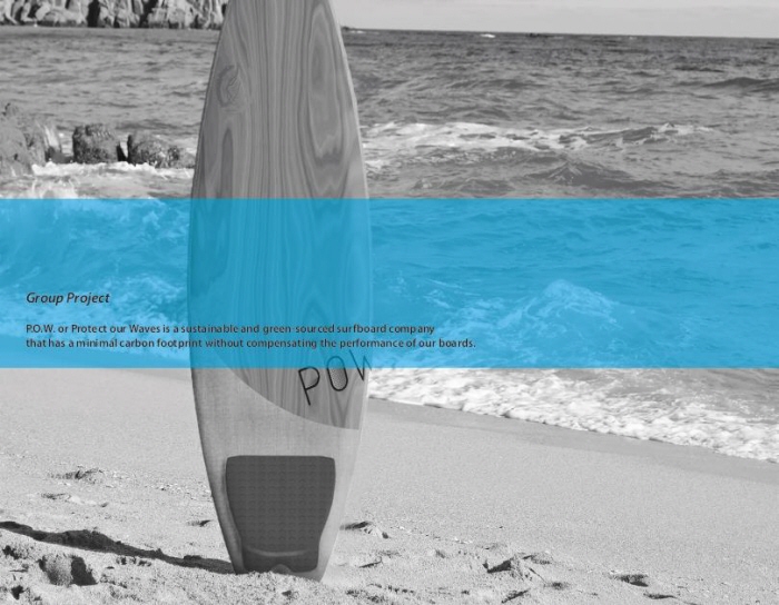 POW ( Protect our Waves) by Jonathan Broadfoot at Coroflot.com