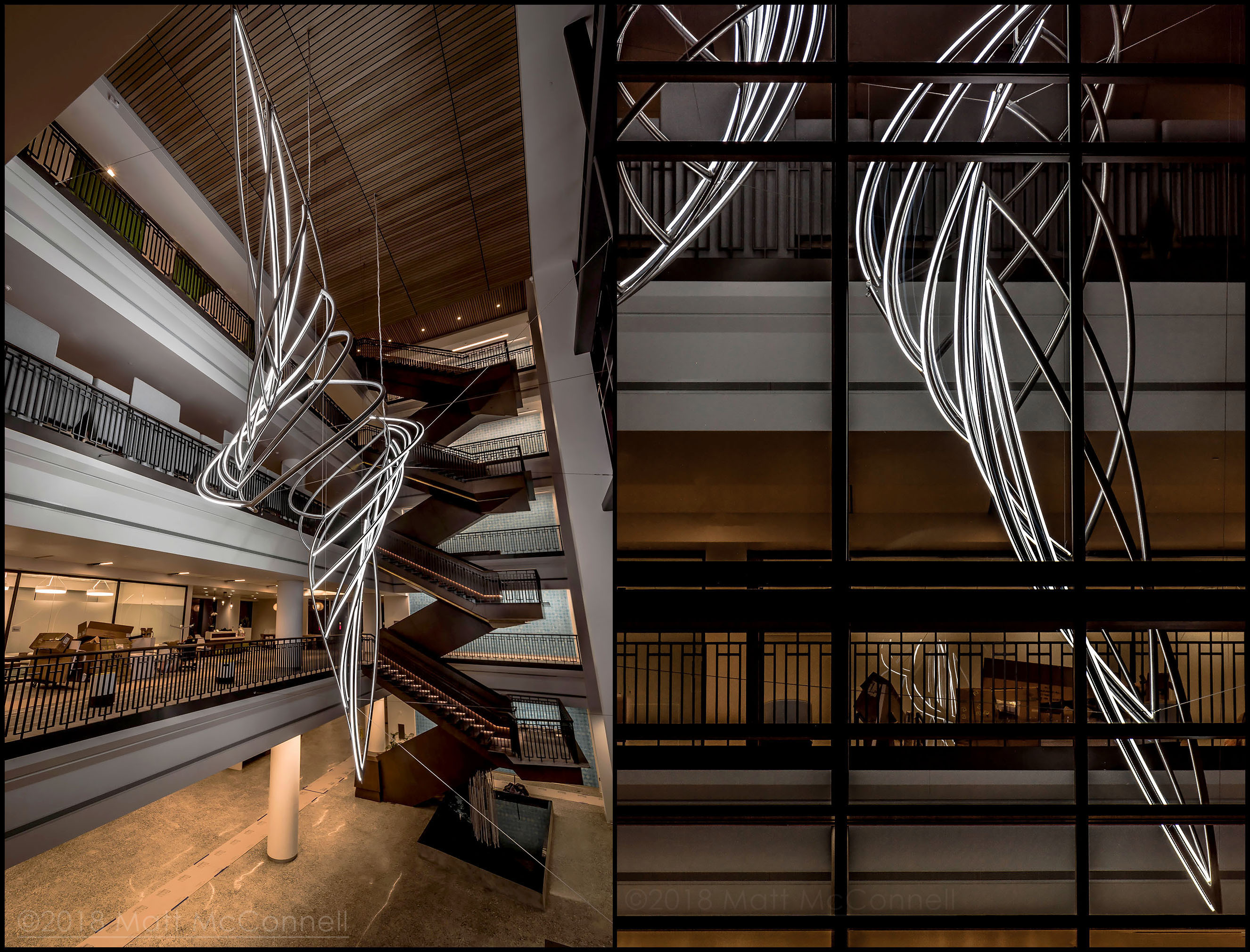 Adventist Healthcare Atrium Sculpture by Ellen Bean Spurlock at ...