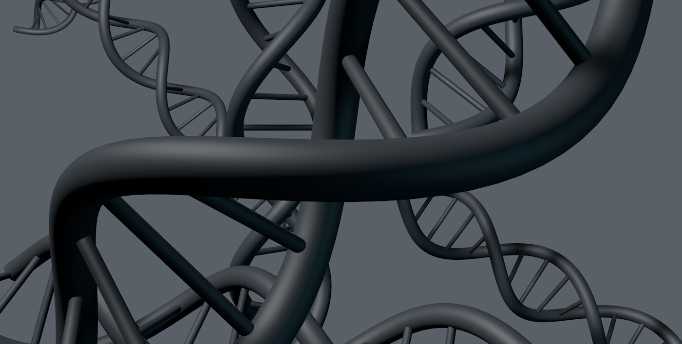 Corrupted DNA Strand by Jose Gutierrez at Coroflot.com