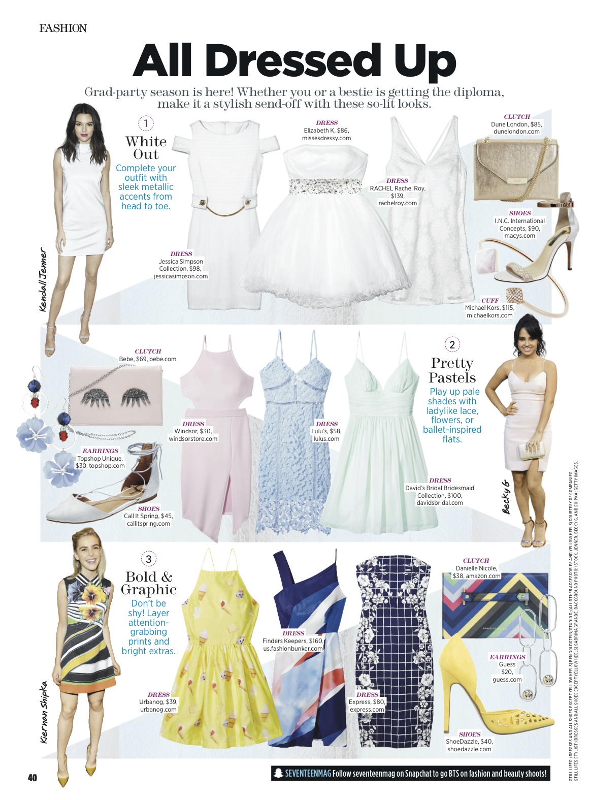 Seventeen Magazine Layouts by Danielle Santucci at Coroflot.com