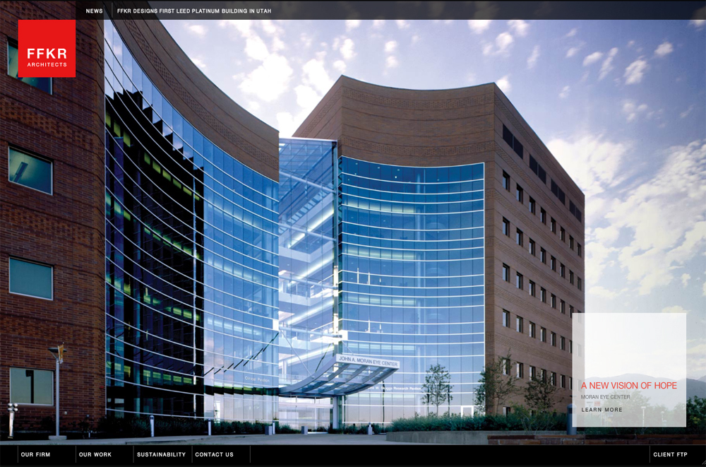 Web by luke eastman at Coroflot.com