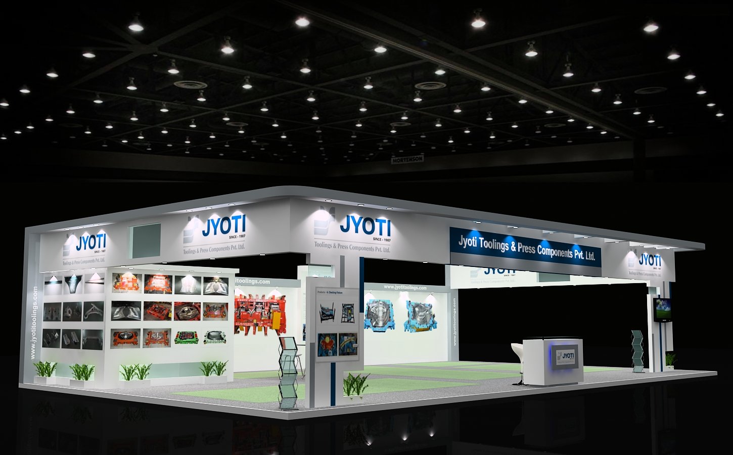 Machine Tools ( Stall Design ) by Shashikant Patil at Coroflot.com