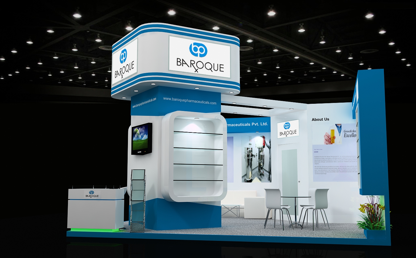 Pharma Project ( Stall Design ) by Shashikant Patil at Coroflot.com