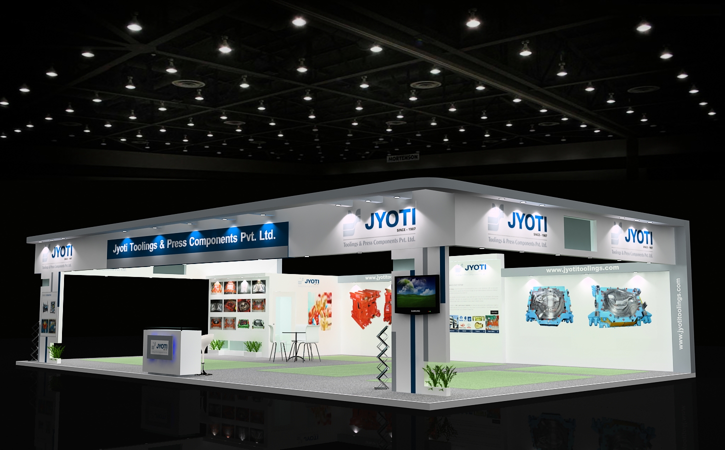 Machine Tools ( Stall Design ) by Shashikant Patil at Coroflot.com