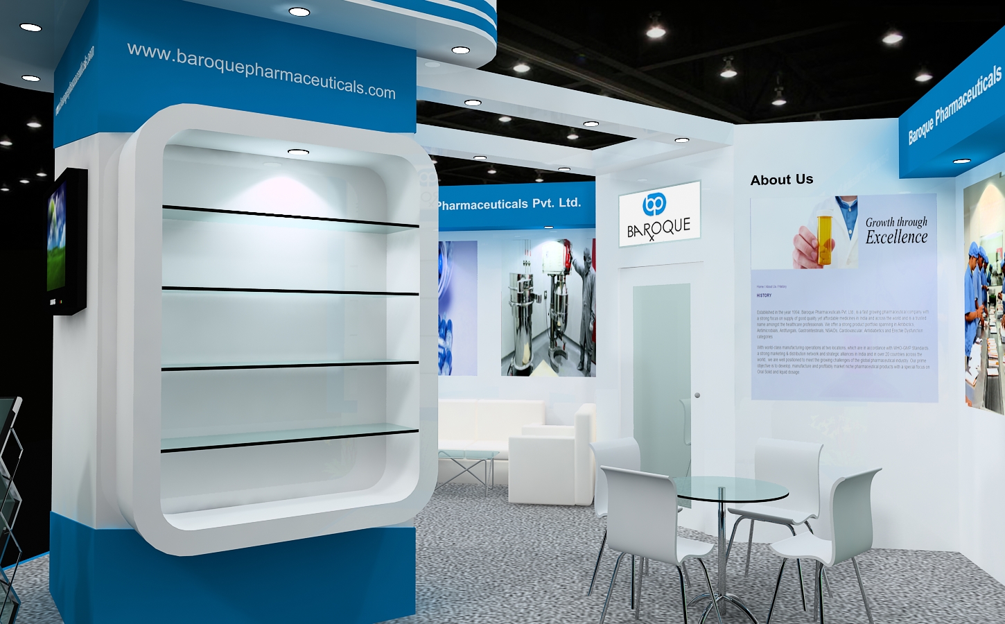 Pharma Project ( Stall Design ) by Shashikant Patil at Coroflot.com