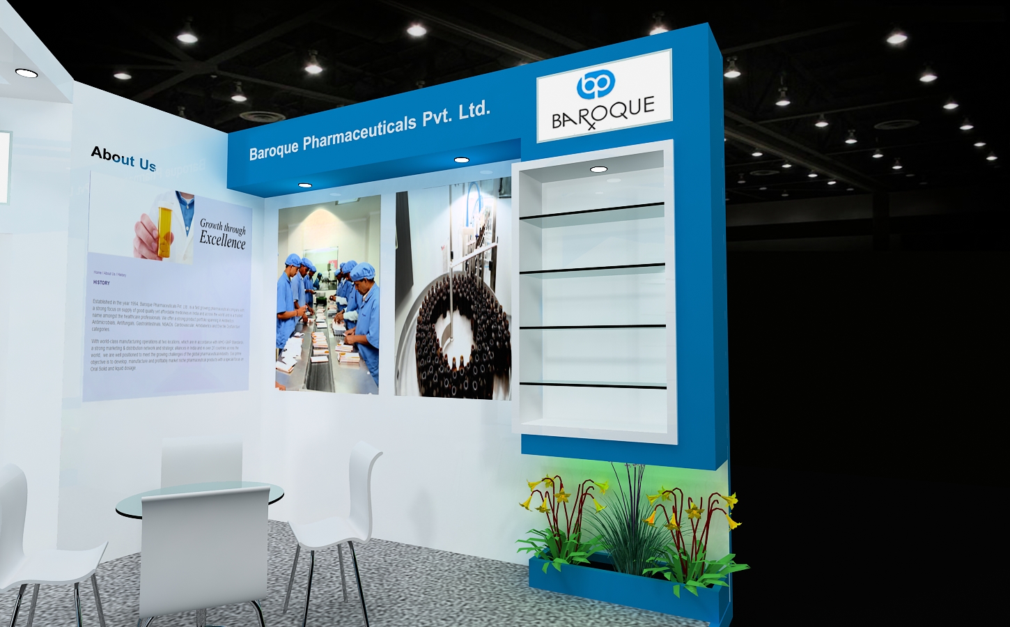 Pharma Project ( Stall Design ) by Shashikant Patil at Coroflot.com