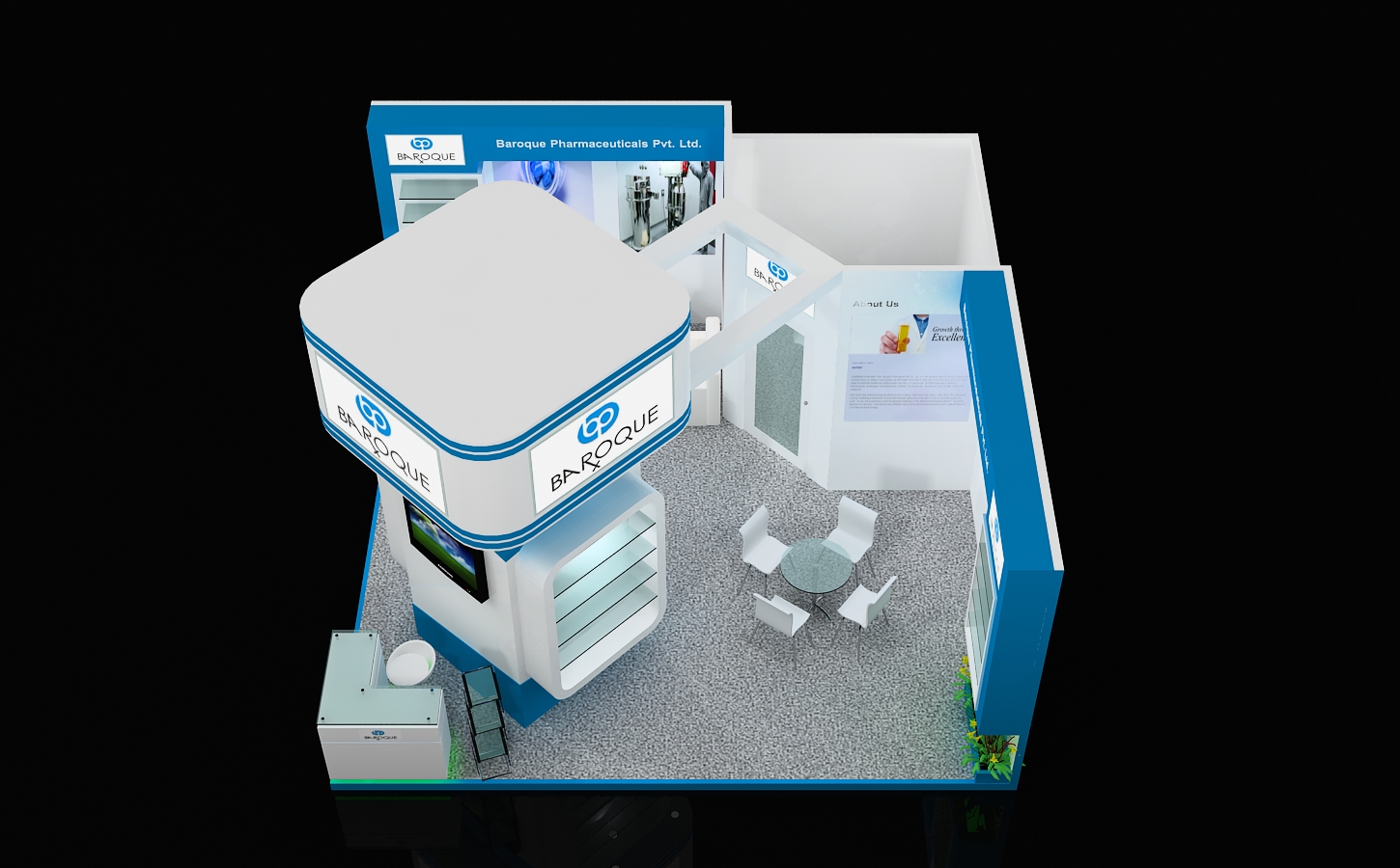 Pharma Project ( Stall Design ) by Shashikant Patil at Coroflot.com