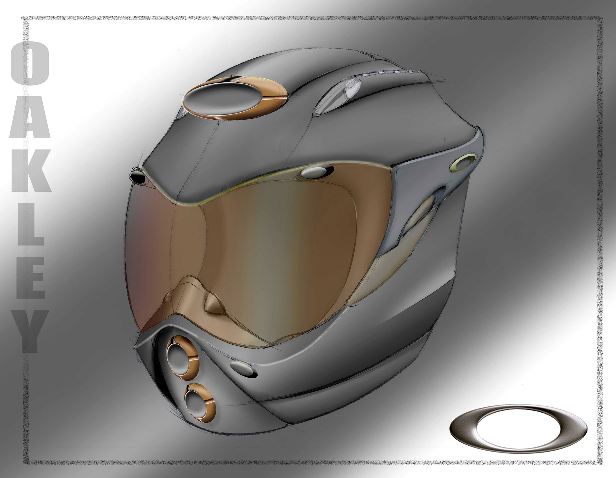 Oakley Motorcycle Helmet by Adam Turvey at Coroflot.com