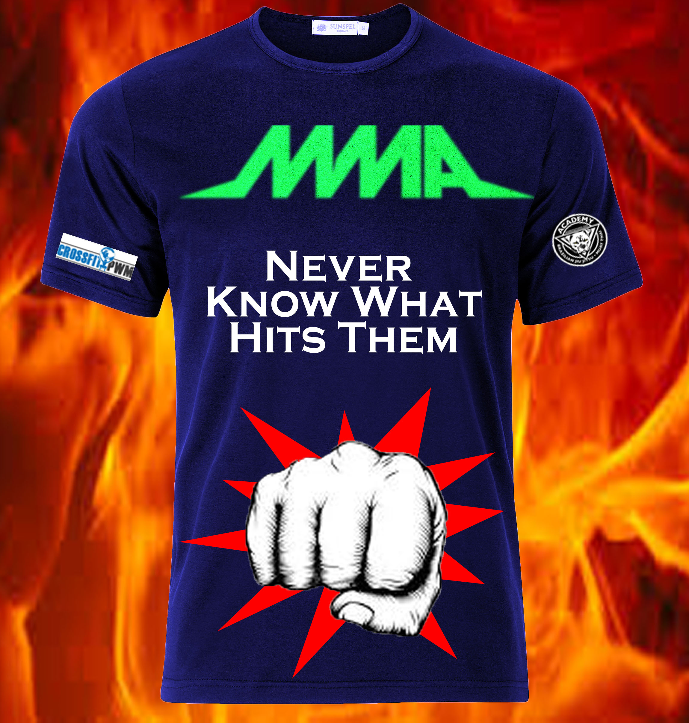 MMA T-Shirt Design by Peter Godipelly at Coroflot.com