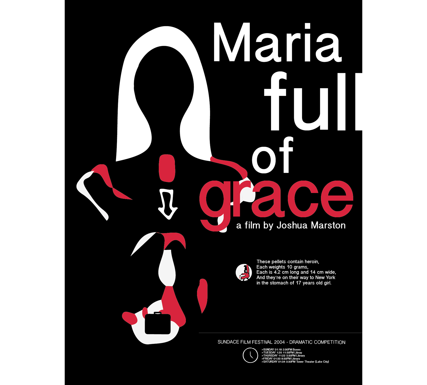 Maria full of grace: Movie Posters by Liliana Morales at Coroflot.com