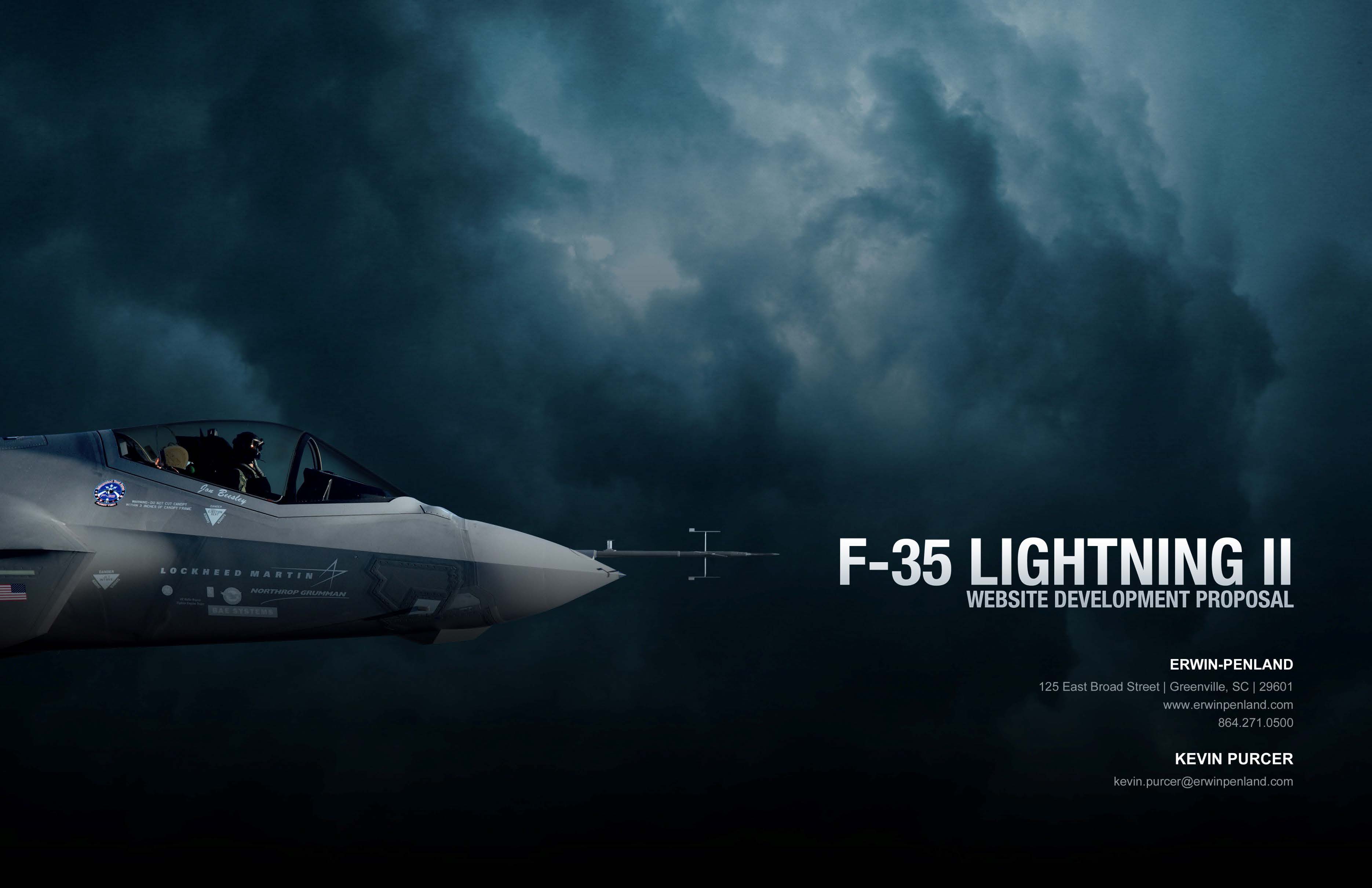 Lockheed Martin F-35 Lightning Powerpoint Pitch by Rob Perry at ...