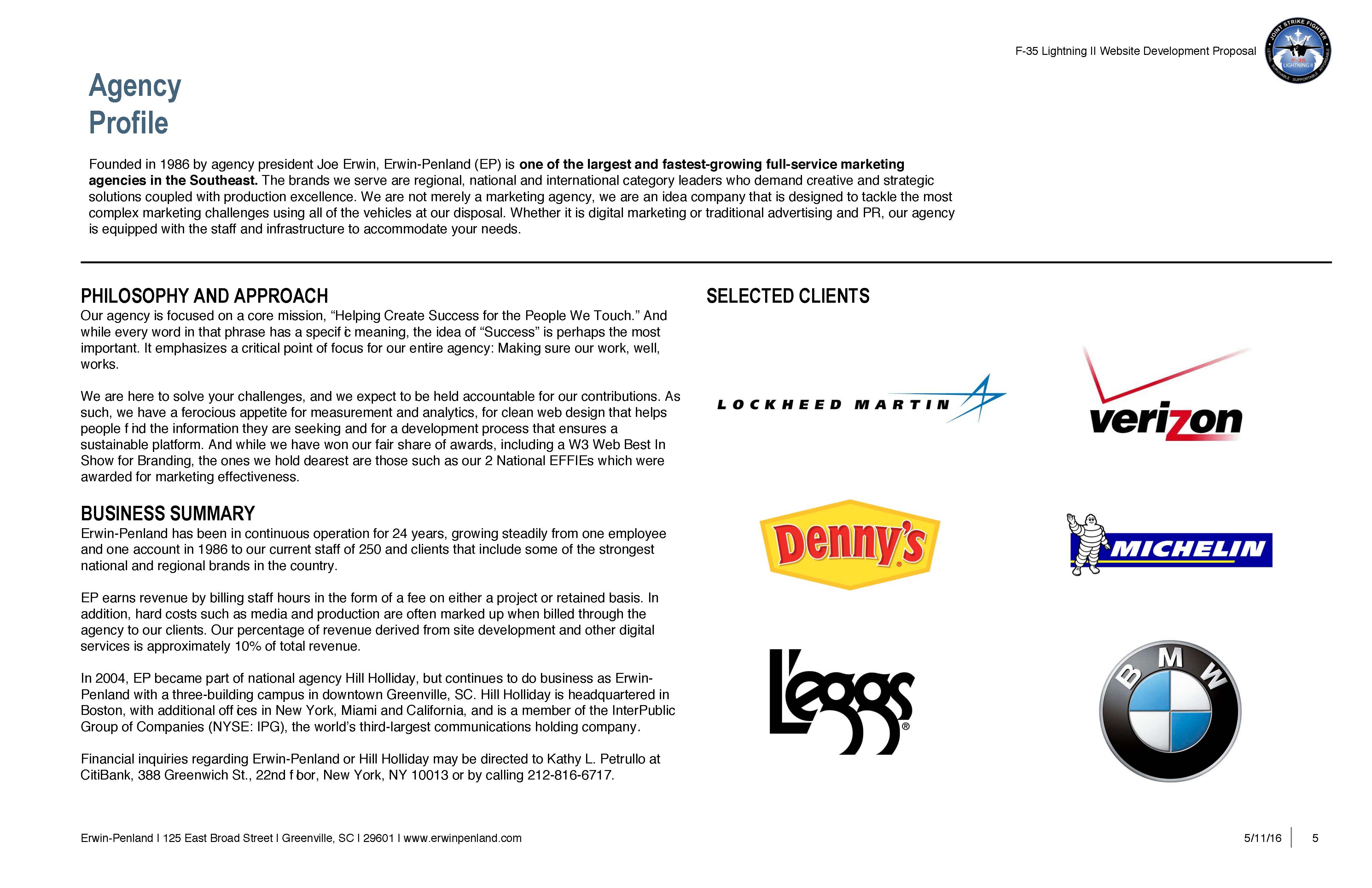 Lockheed Martin F-35 Lightning Powerpoint Pitch by Rob Perry at ...