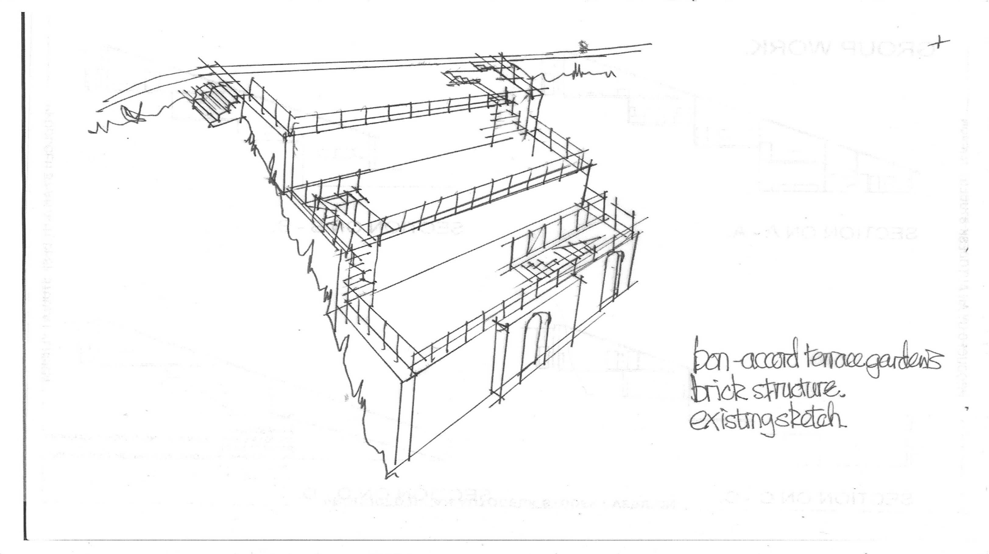 RGU. Year 2. Semester 1. Existing Stepped Structure. by Angus Fordyce ...