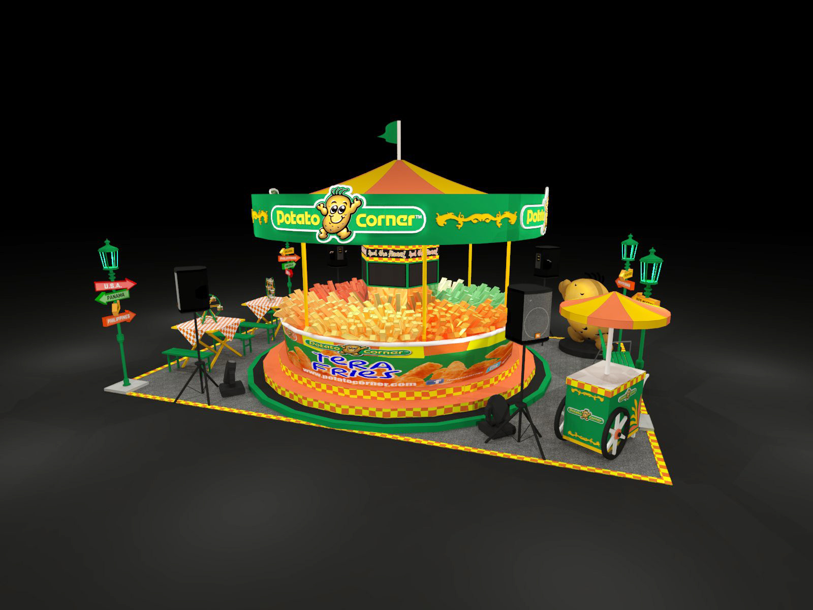 Potato Corner Booth Franchise Asia Philippines 2016 by Julian Ricardo ...