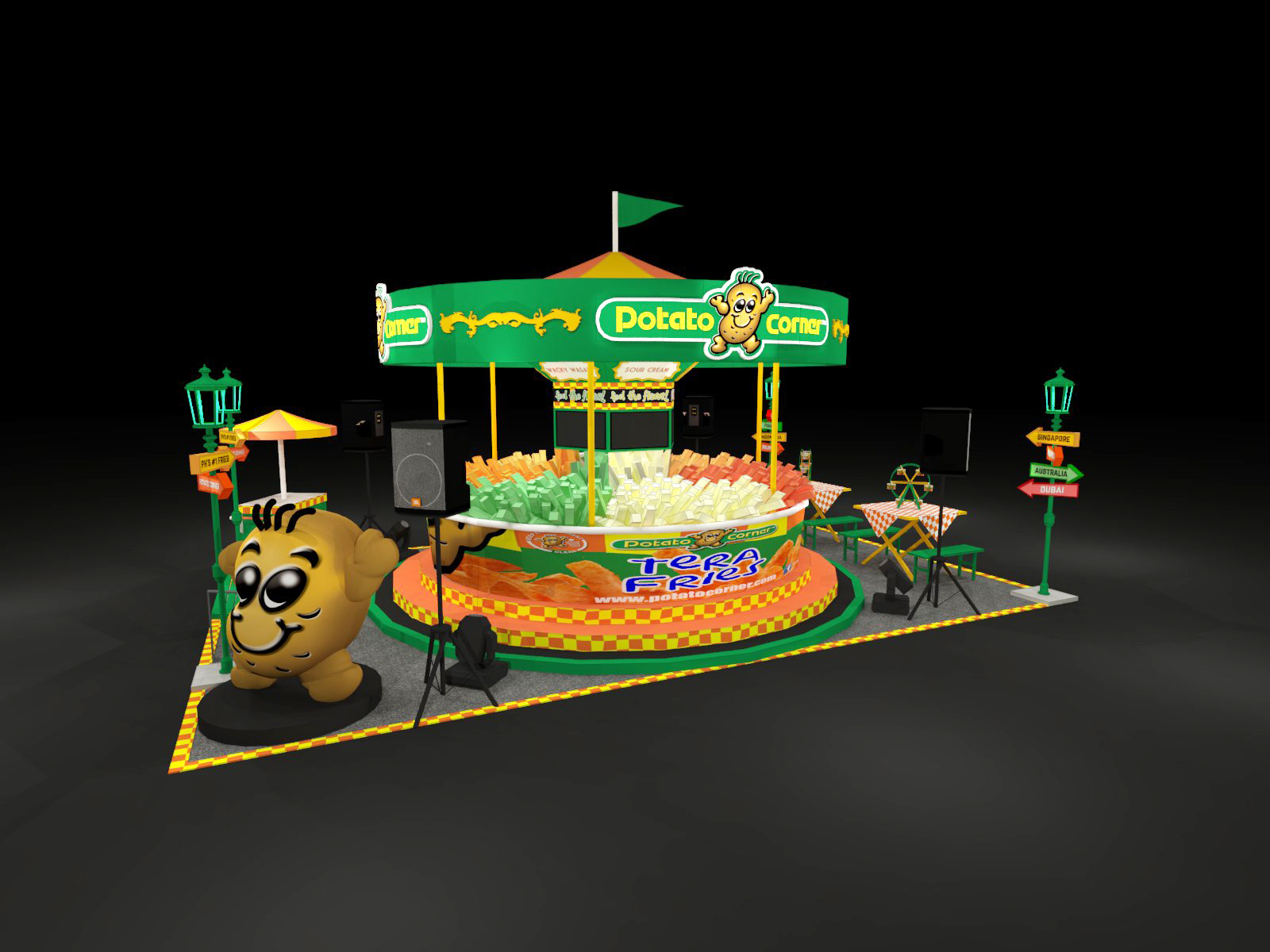Potato Corner Booth Franchise Asia Philippines 2016 by Julian Ricardo ...