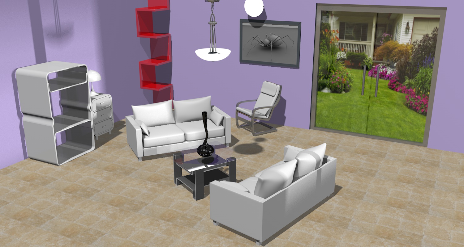 Sala 3D by José Pazmiño at Coroflot.com