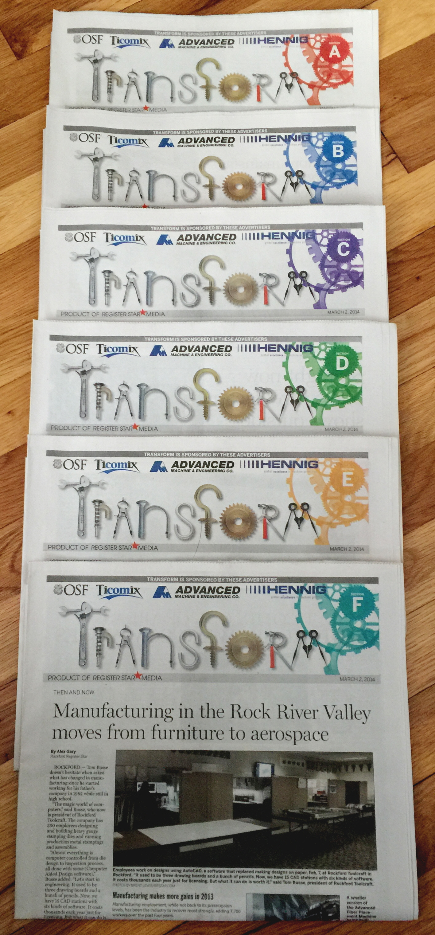 Broadsheet Design by Jennie Rogness at Coroflot.com