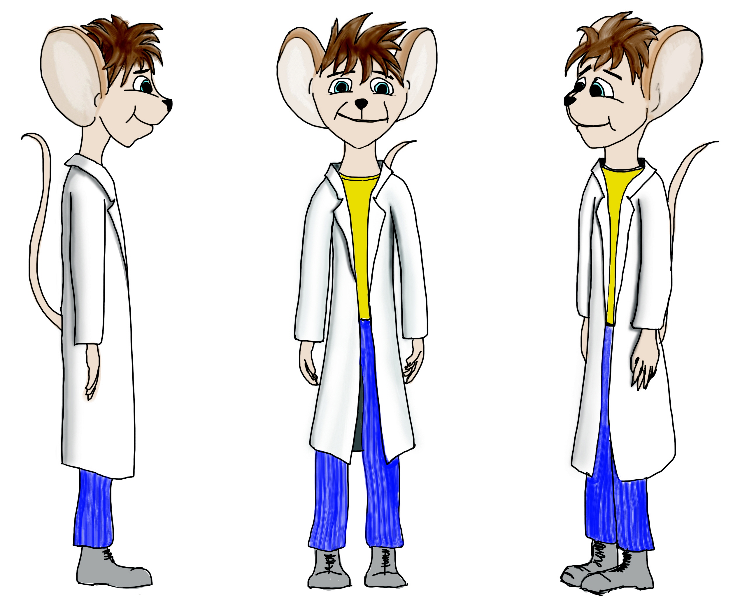 "Mouse Brains" Animated web series proposal by John Tupper at Coroflot.com
