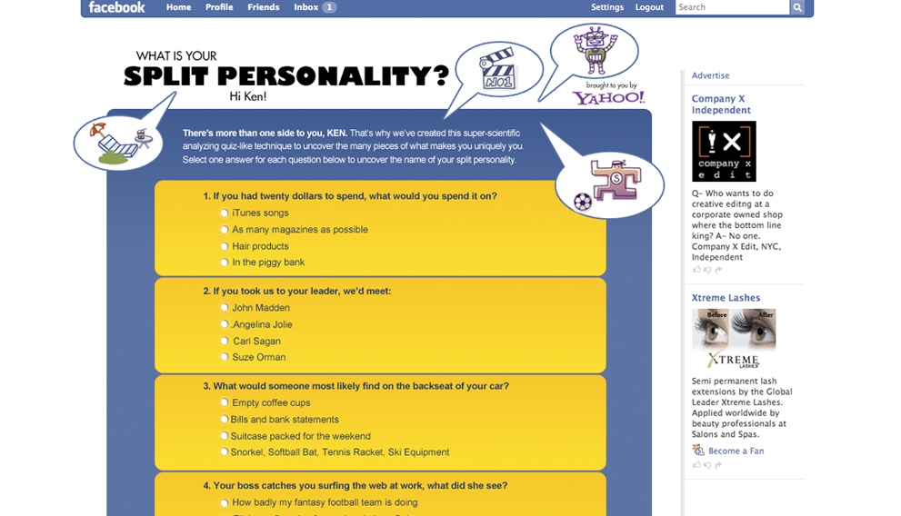 Split Personality by January Spalatro at Coroflot.com