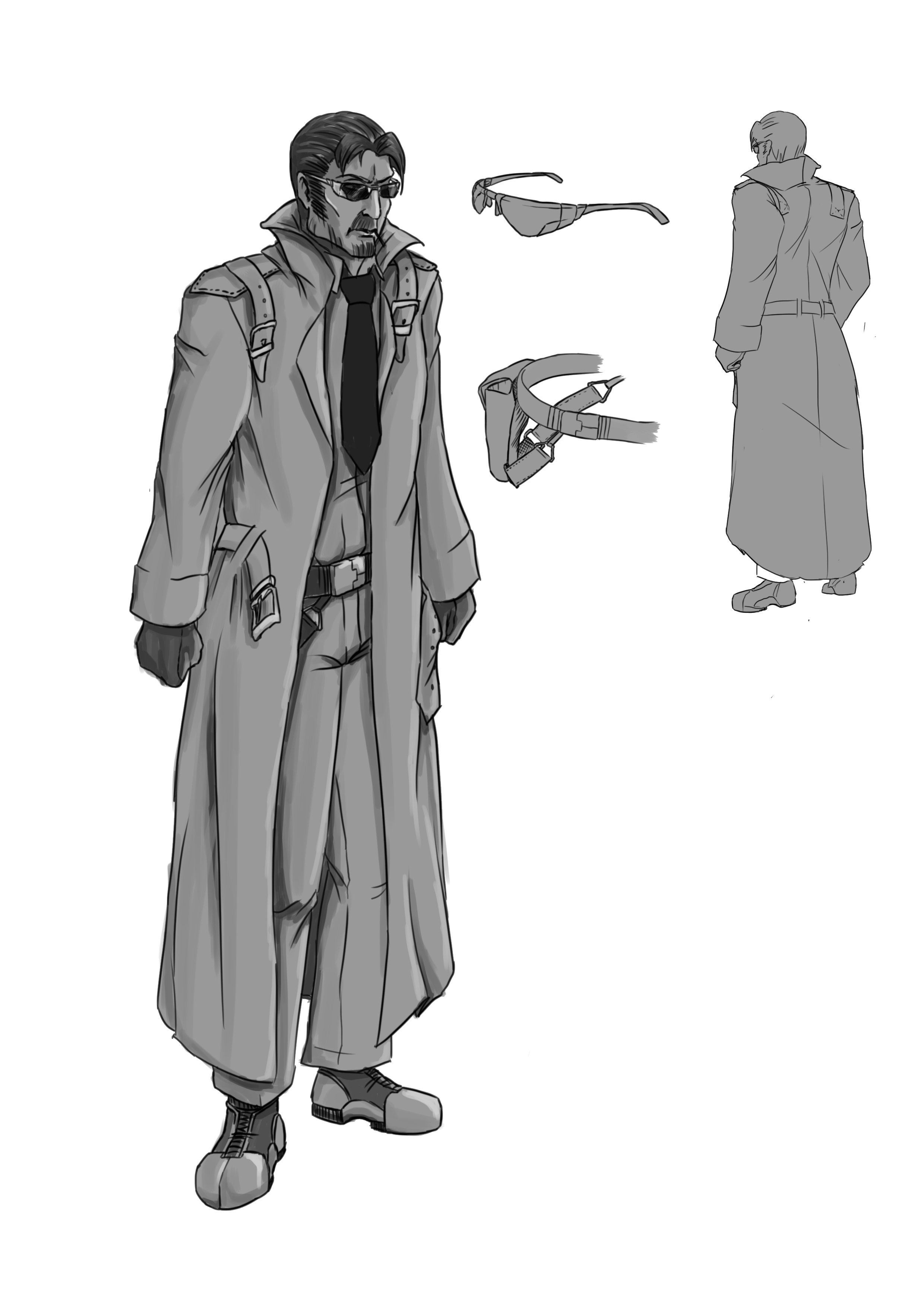 character concept detective by Ondrej Pacák at Coroflot.com
