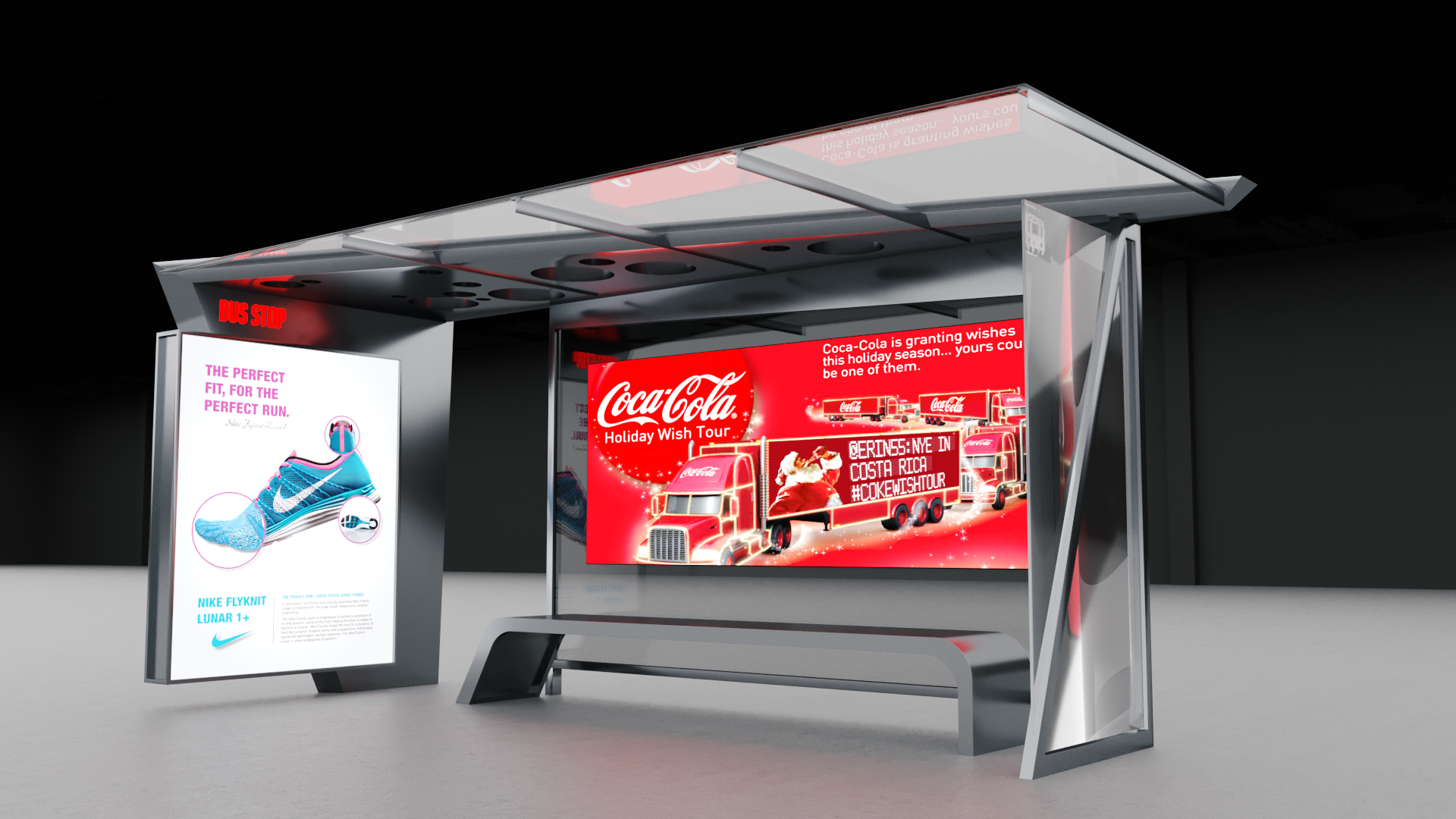 Bus station design by Nguyên Nguyễn at Coroflot.com