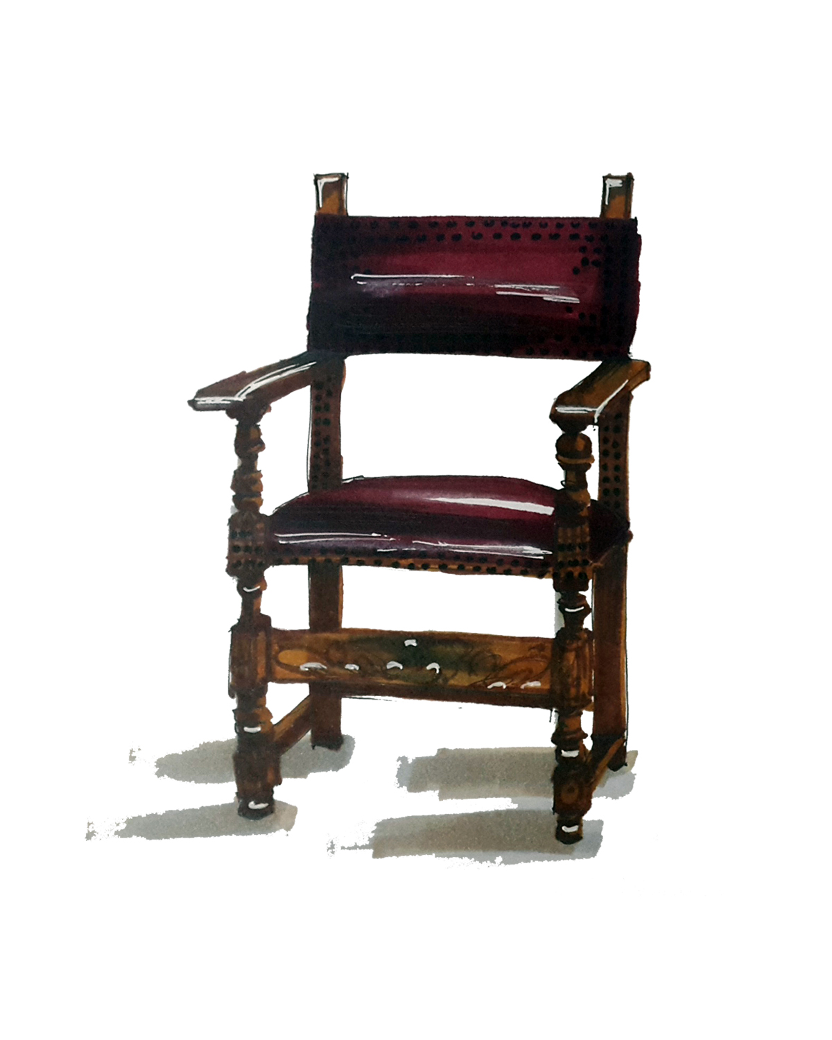 HISTORICAL FURNITURE DRAWINGS by JISUN LEE at Coroflot.com