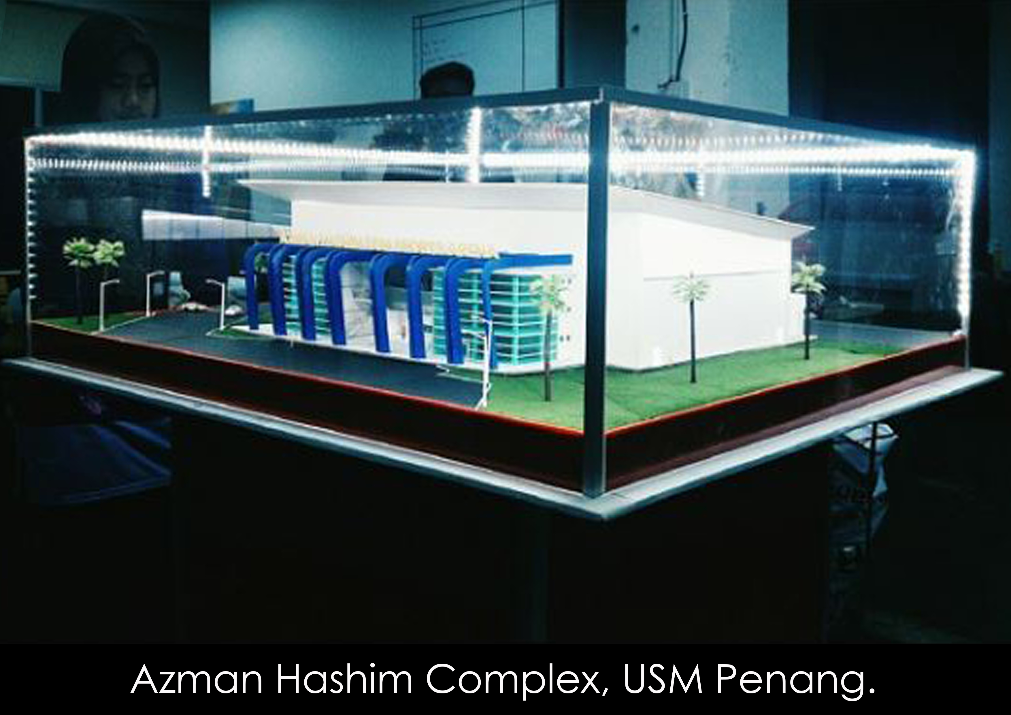 Architectural Mode - Azman Hashim Sport Complex , USM, Penang. by ...