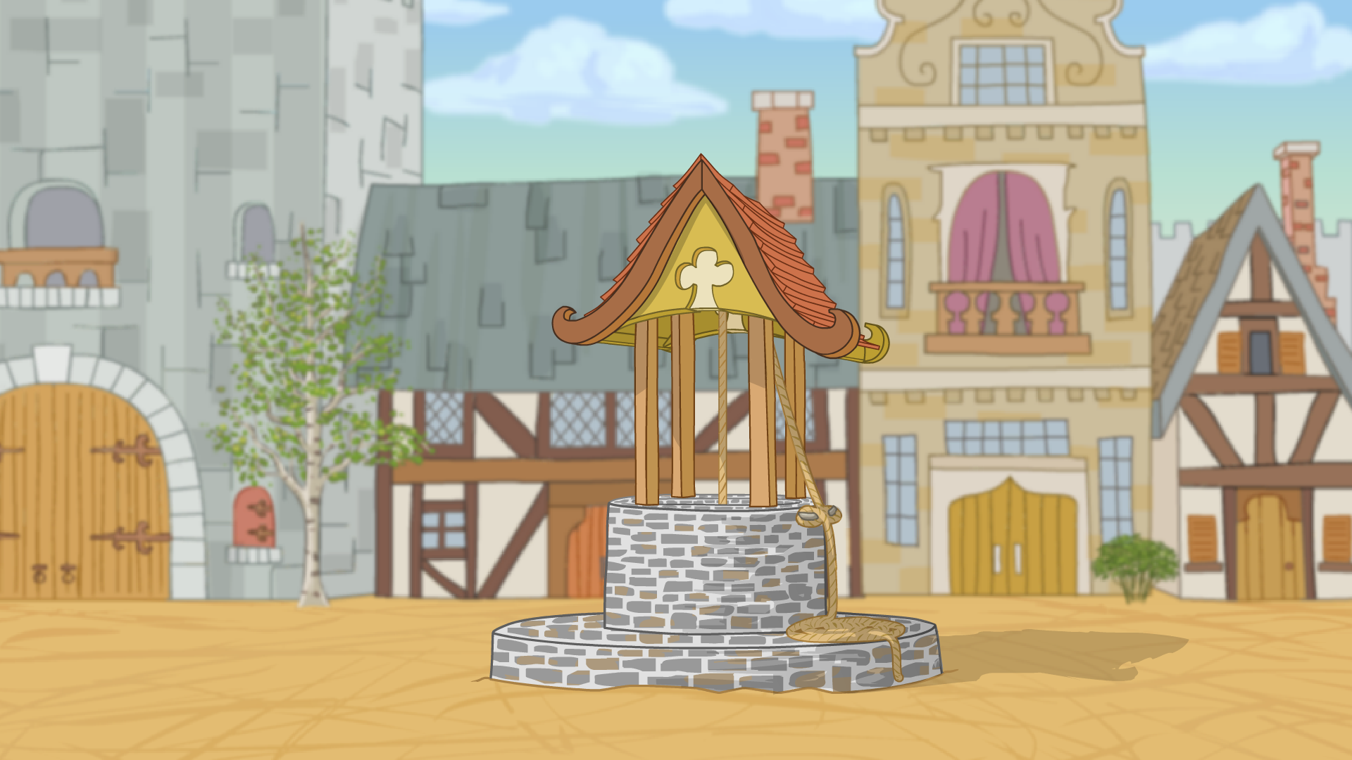 Gigi - Cartoon Backgrounds by Thad Hendrickson at Coroflot.com