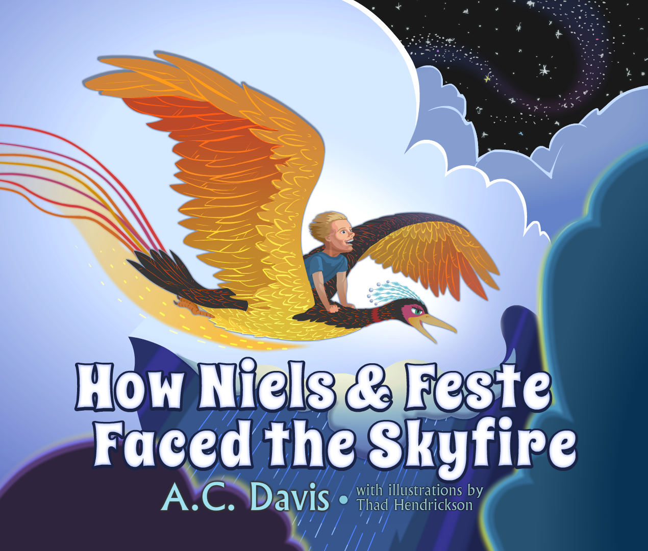 "Skyfire" - Children's Book by Thad Hendrickson at Coroflot.com