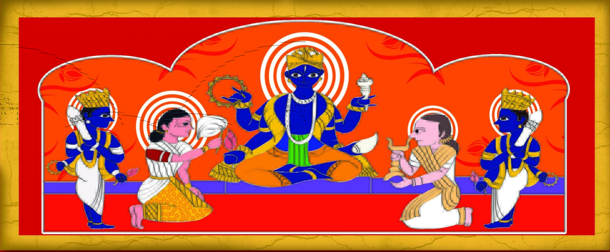 manuscript painting of Assam. (digital) by KAUSTAV DASGUPTA at Coroflot.com