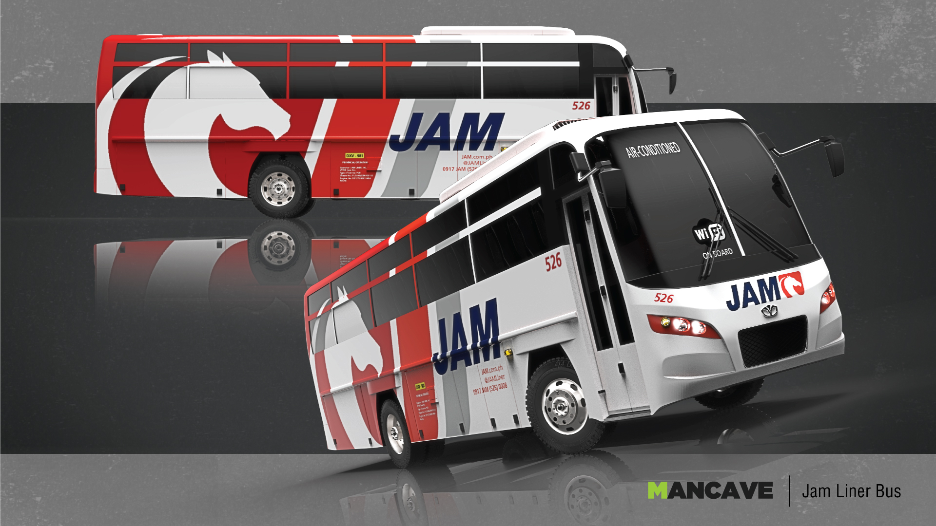 Mancave Studios - Jam Liner Bus Project by Osen Tejada at Coroflot.com