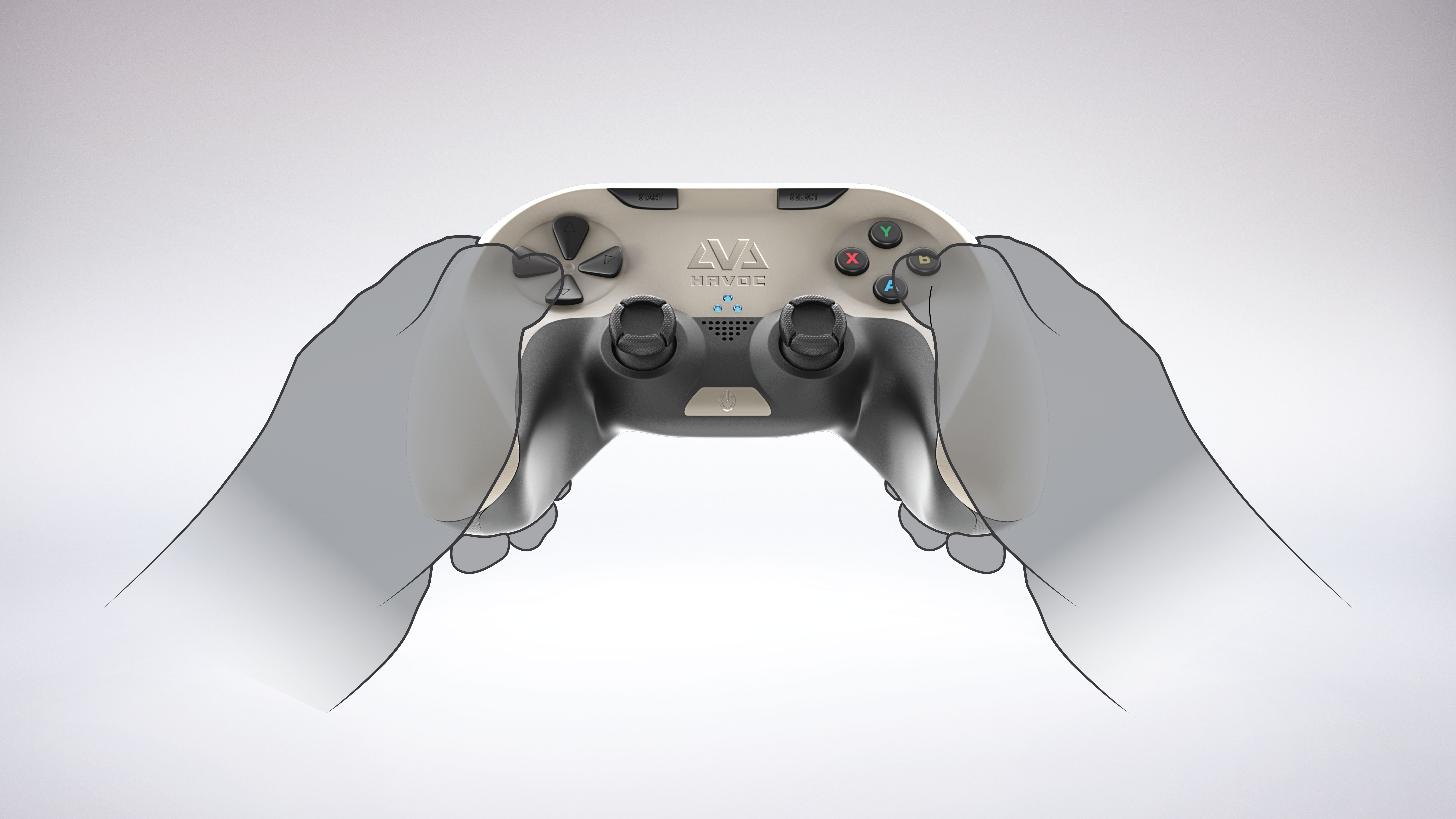 Havoc Game Controller Visual Concept by Osen Tejada at Coroflot.com
