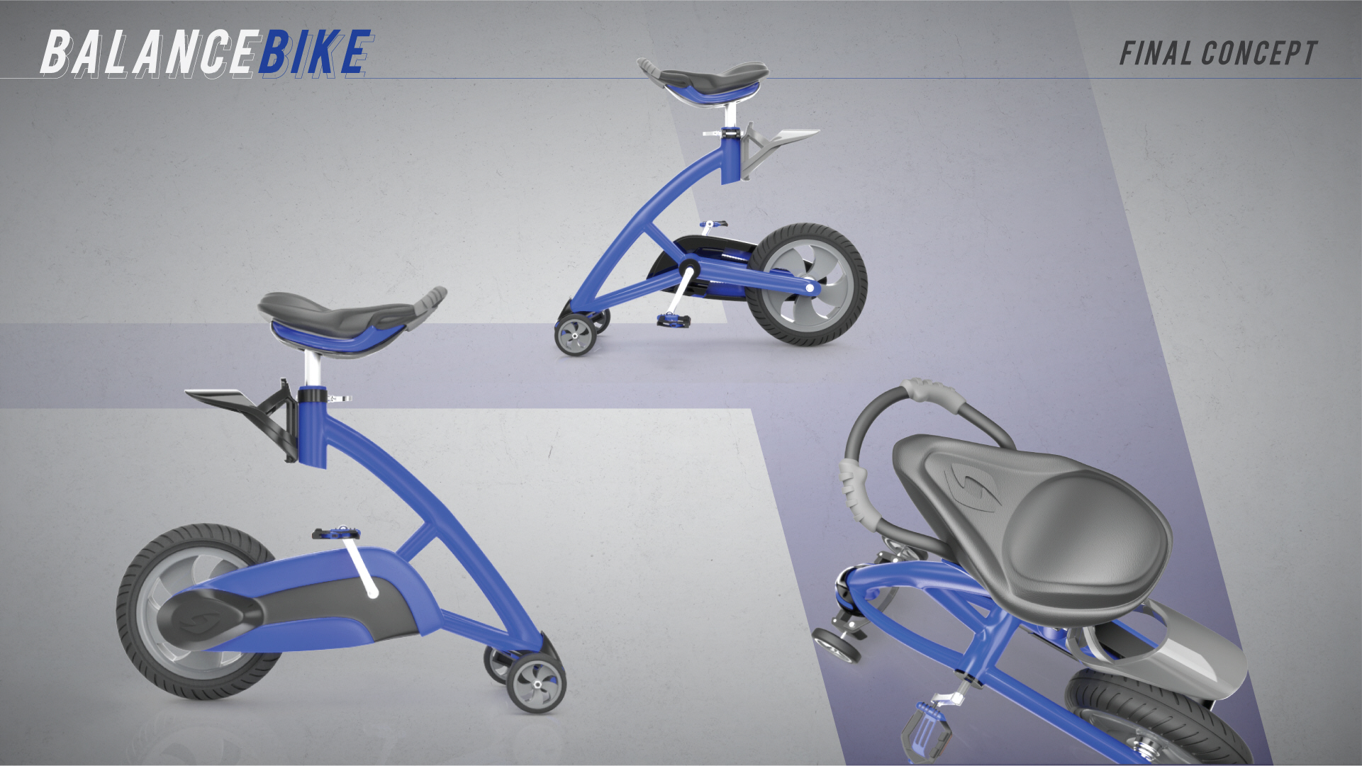Balance Bike Visual Concepts by Osen Tejada at Coroflot.com