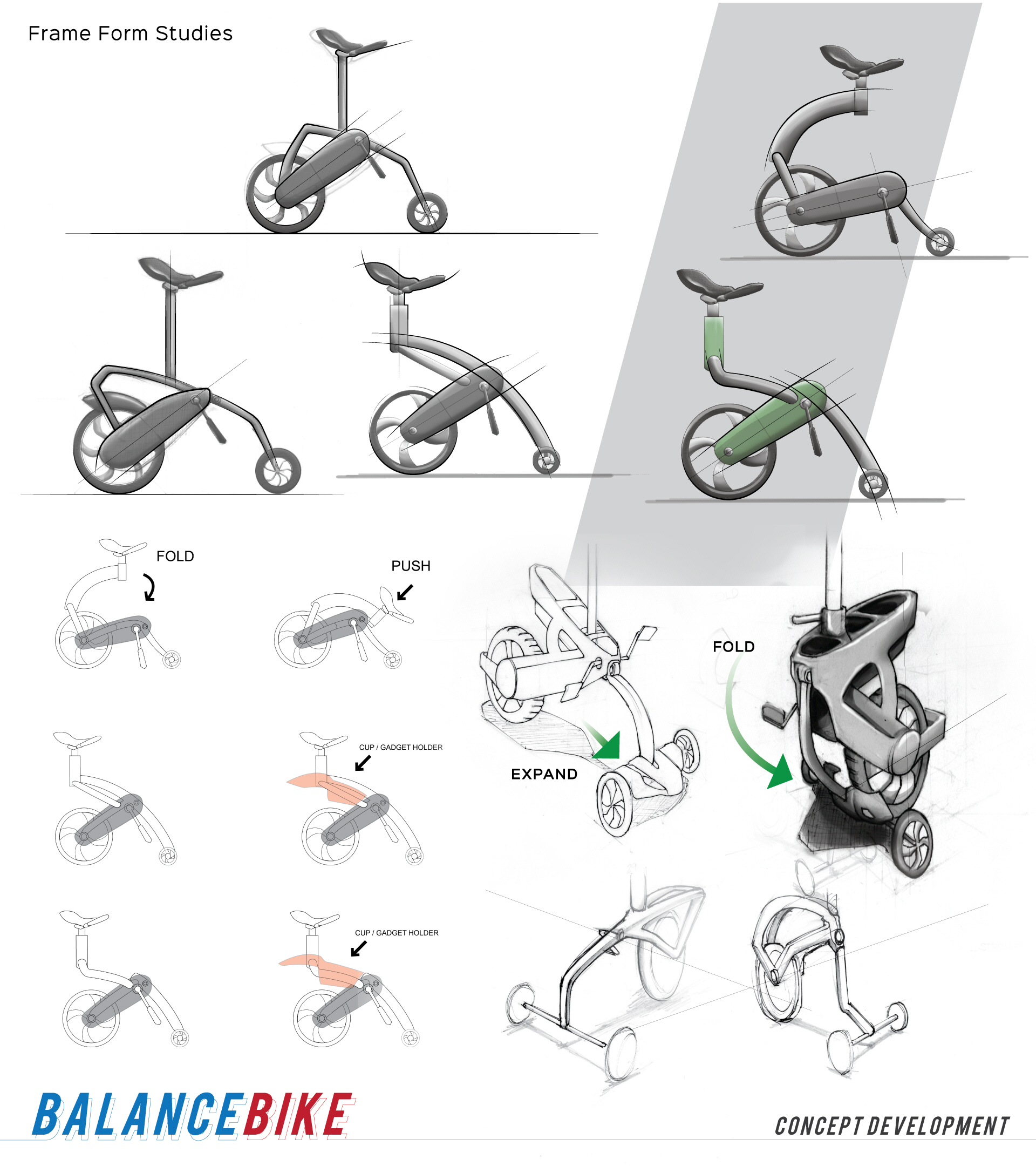 Balance Bike Visual Concepts by Osen Tejada at Coroflot.com