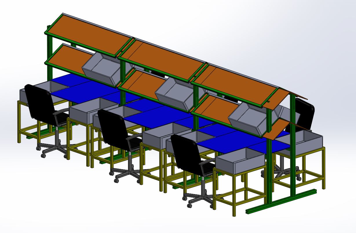Production Work Benches by Charles Miller at Coroflot.com