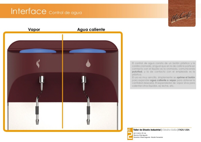 An upload by Agustin Diaz on Coroflot: to the project Coffee machine ...