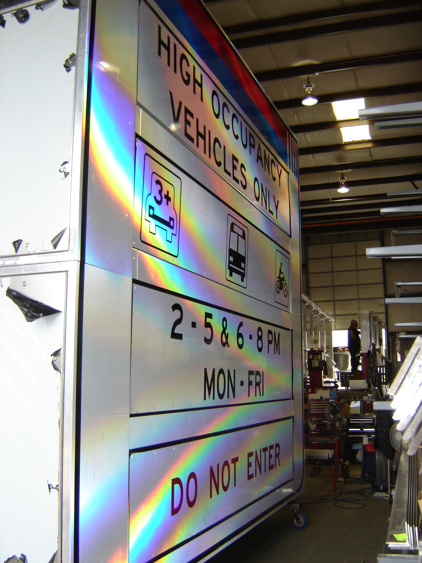 LED Variable Message Signs by Michael Sparling at Coroflot.com