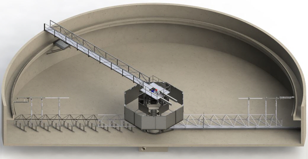 3D Circular Clarifier Project: by Michael Sparling at Coroflot.com