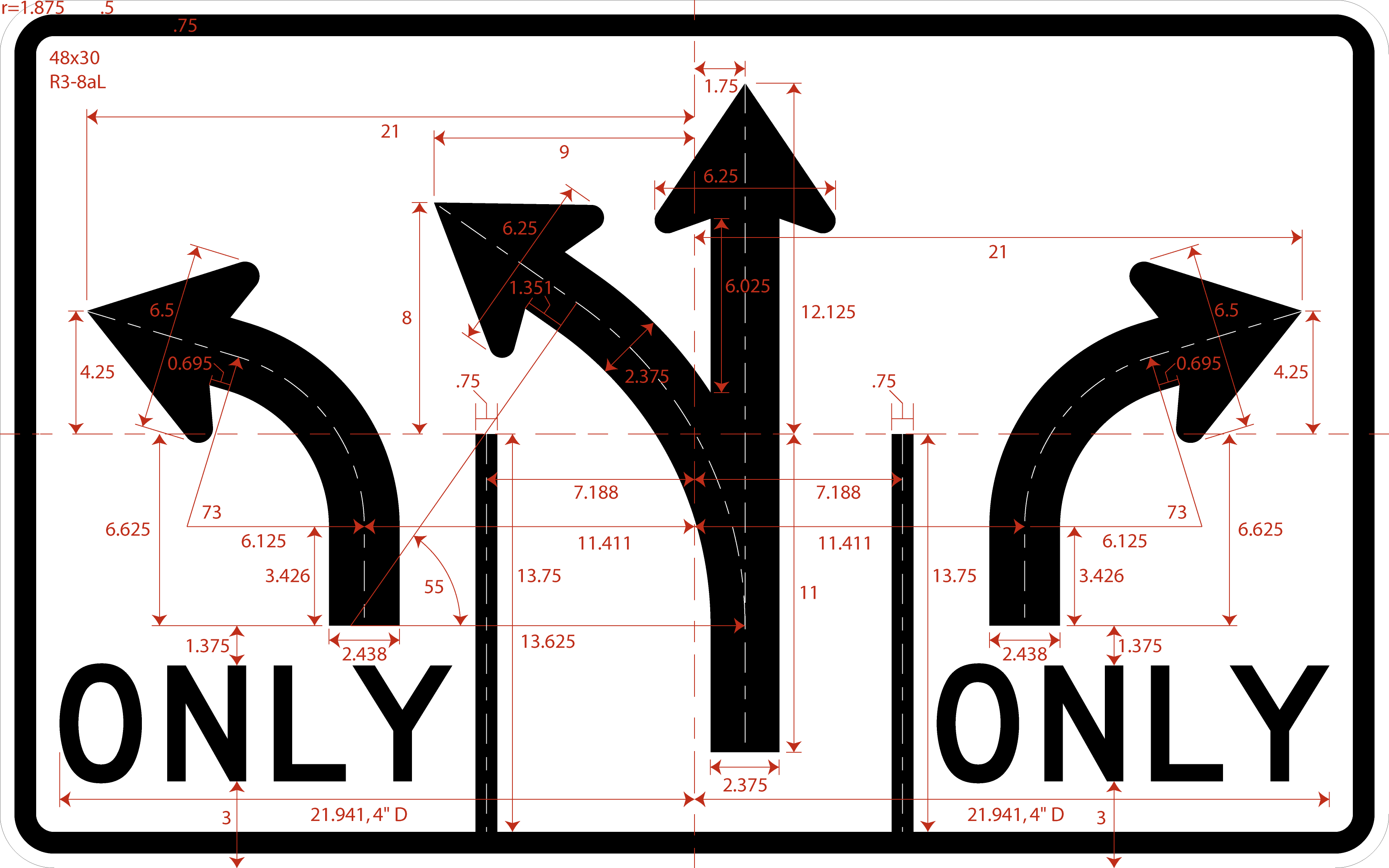 FHWA Sign Standardization by Barry Stock at Coroflot.com