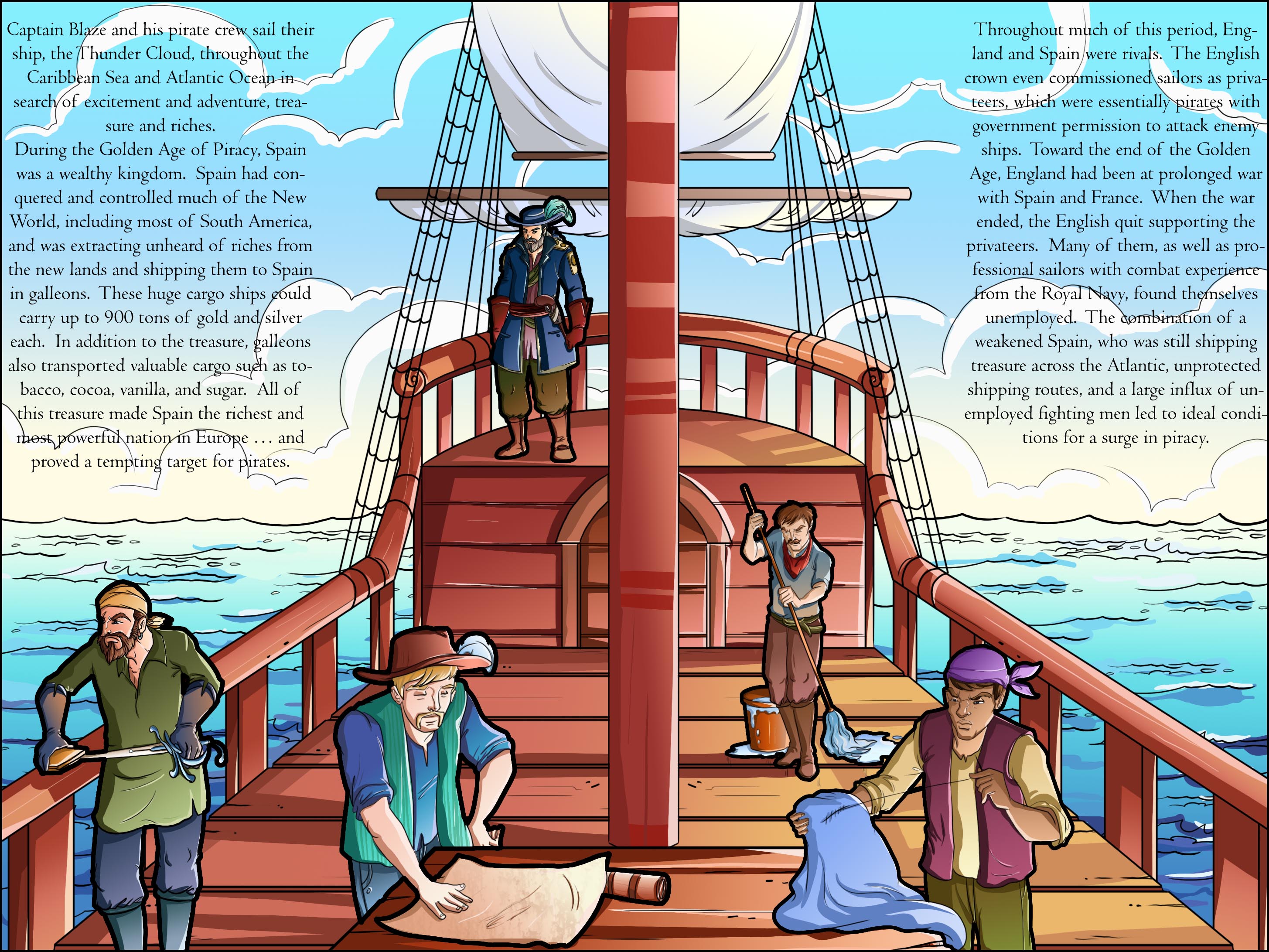 Pirate Story Book series by Partha Dutta at Coroflot.com