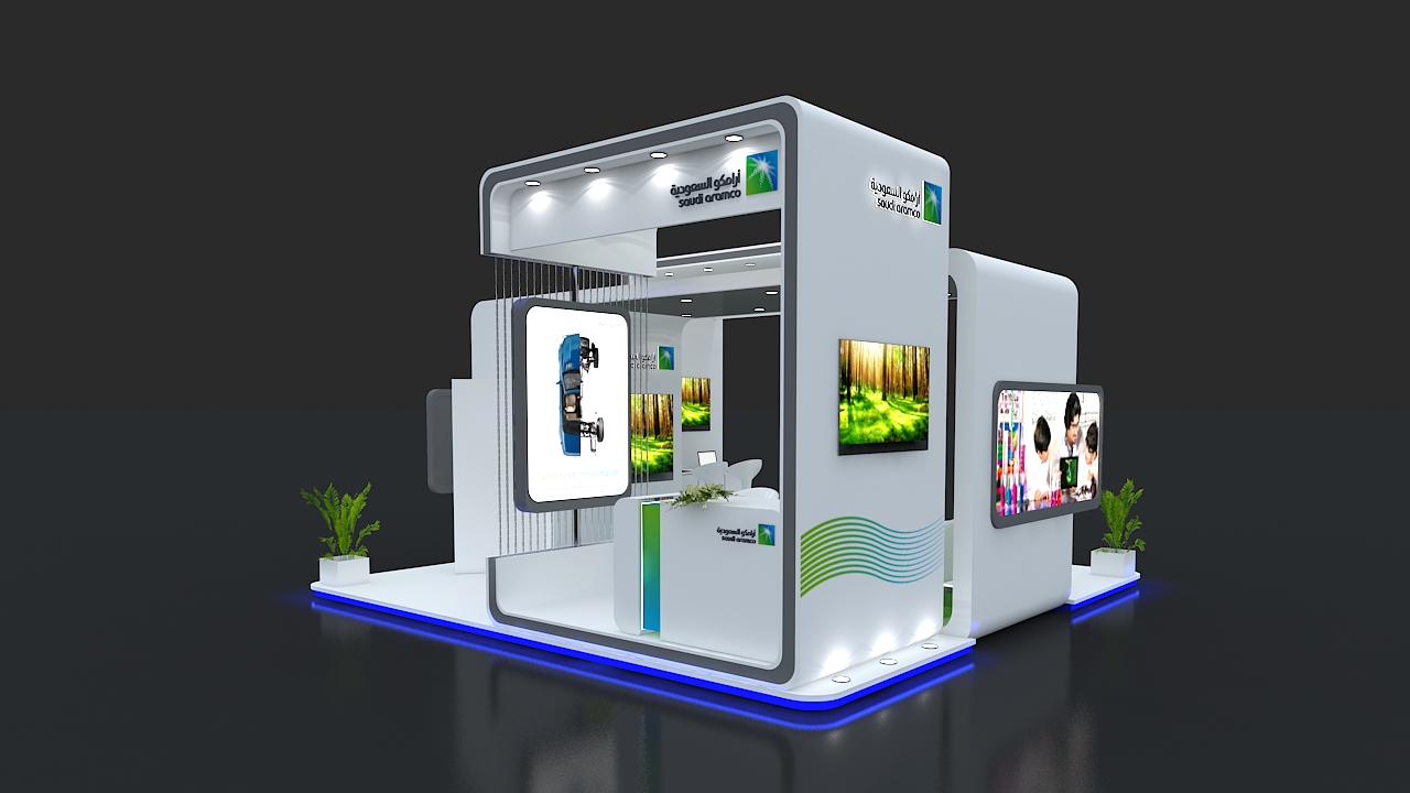 Saudi Aramco Exhibition Booths by Govindaraj vadivelu at Coroflot.com