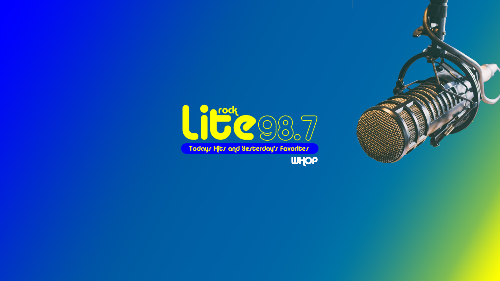 Radio Station Web Backdrop by Emily Shafer at Coroflot.com