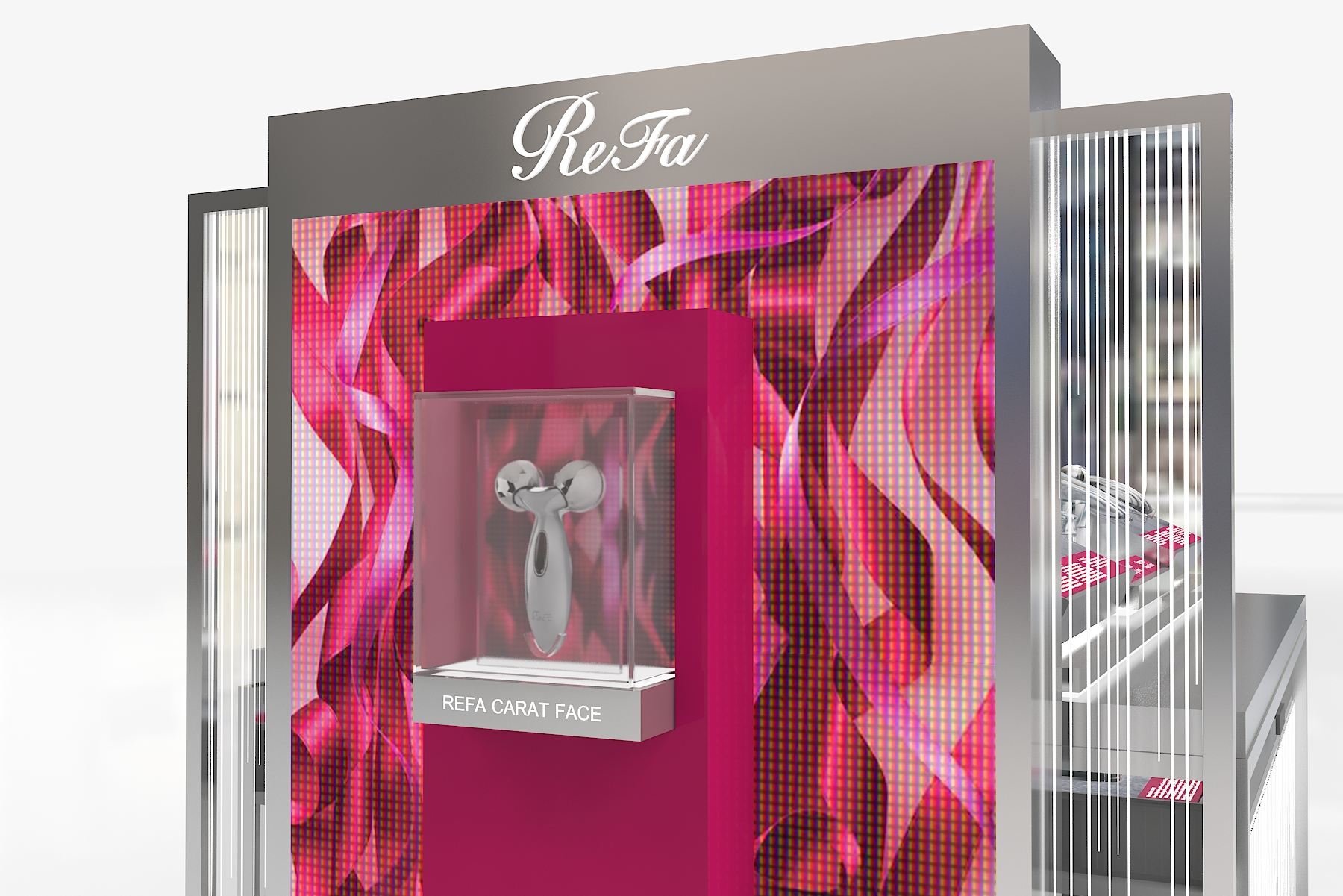 Refa Display Counter Design by Kristine May Grimaldo at Coroflot.com