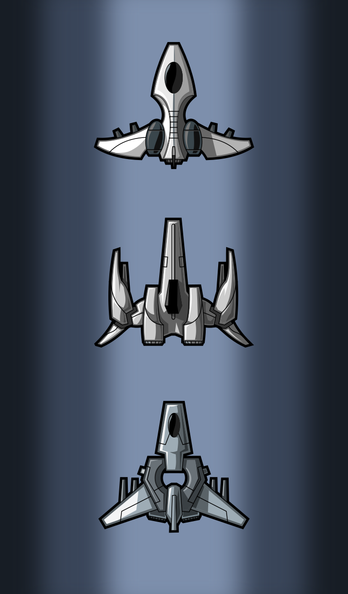 Space Shooter assets by Dawid Korzekwa at Coroflot.com