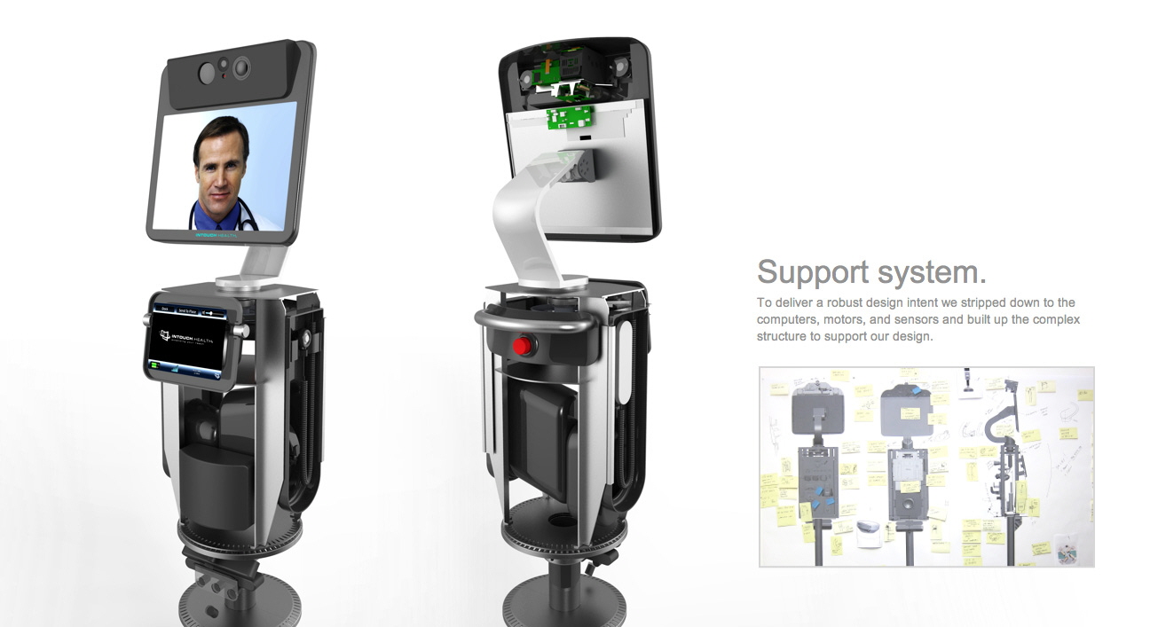 iRobot | RP-Vita Medical Telepresence Robot by Jason Cooper at Coroflot.com