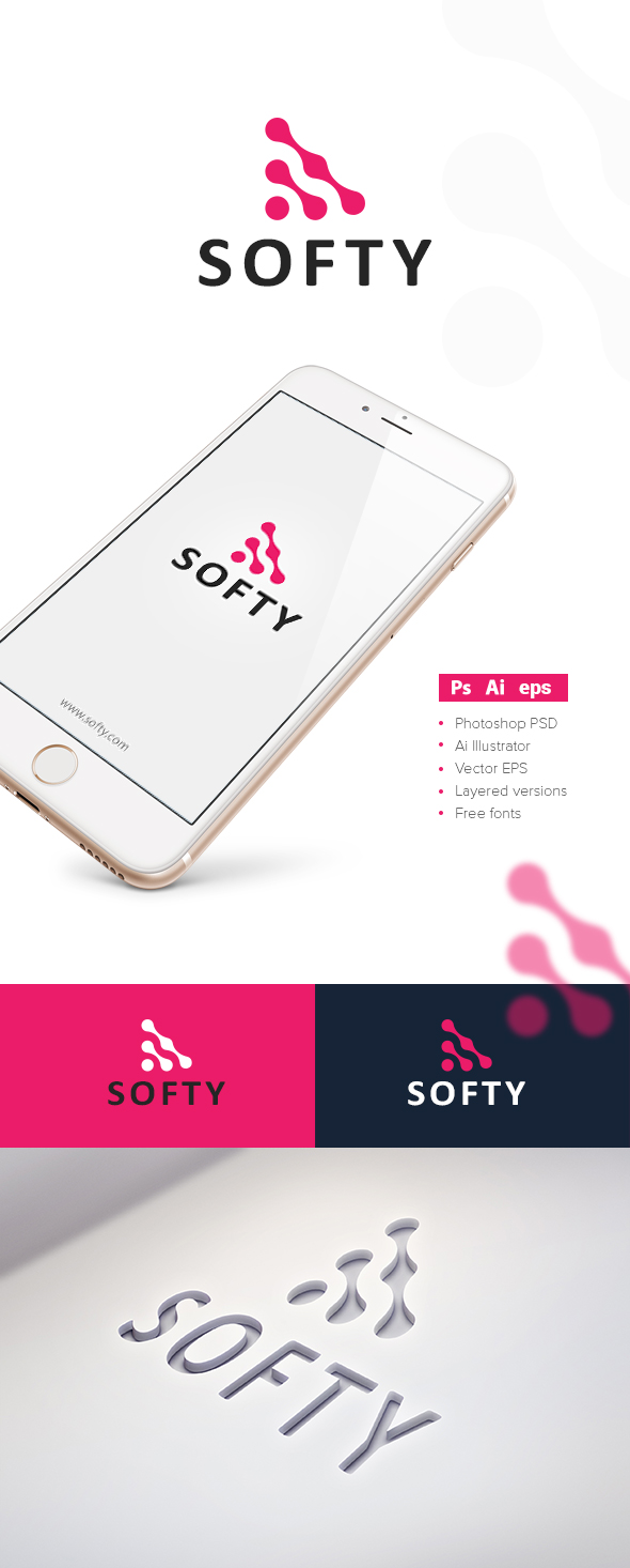 Softy Logo by Ala Botnarescu at Coroflot.com