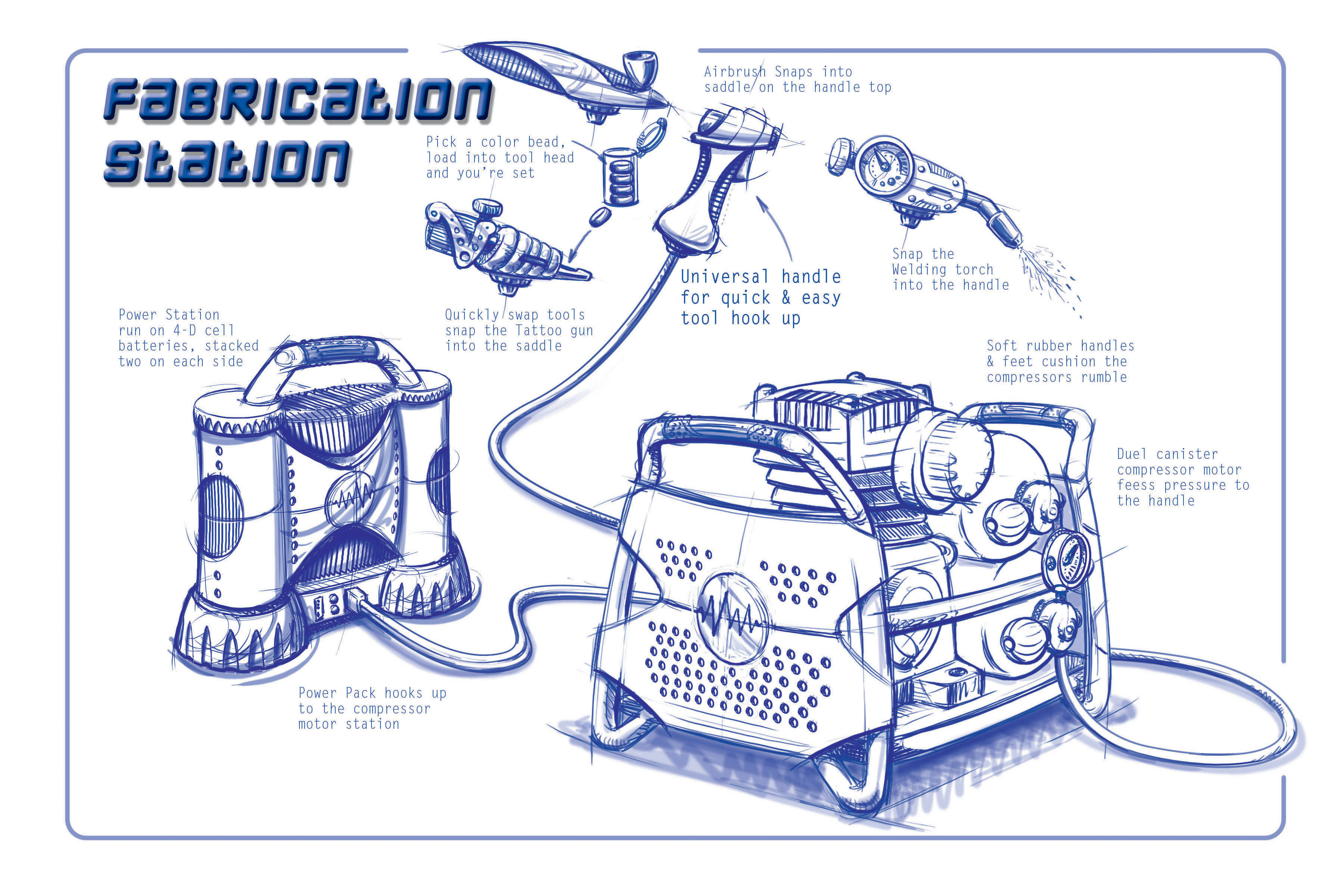 Toy Concept Sketches by Paul Goes at Coroflot.com